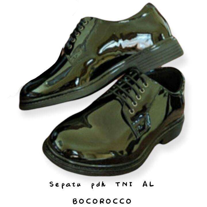 SEPATU PDH TNI AL TERBARU BOCOROCCO | Lazada Indonesia