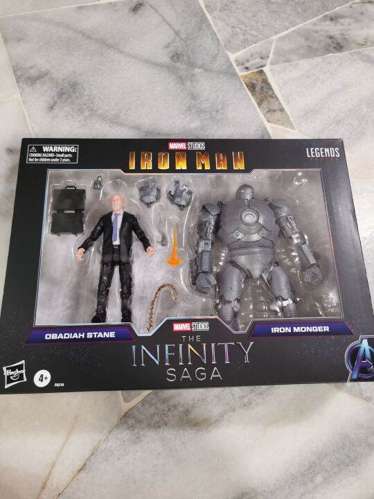 Marvel Studios Ironman The Infinity Saga Obadiah Stane & Iron Monger ...