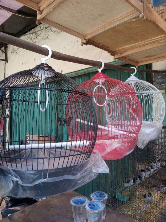 Sangkar Burung besi Kandang burung bulat kandang besi sangkar burung ...
