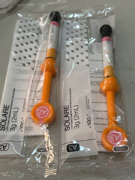 Solare 3g/2ml light cured composite restorative for anterior teeth | Lazada PH