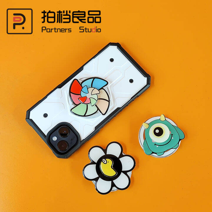 Applicable to Apple Iphone14 Magnetic Ring MagSafe Mobile Phone Airbag ...