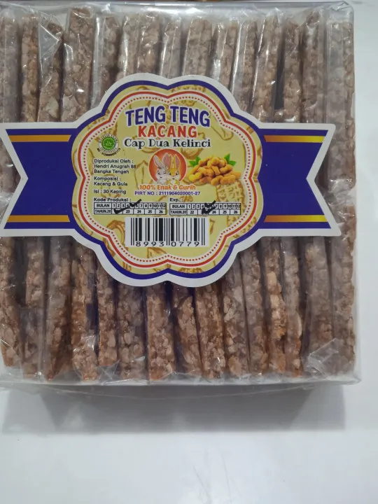 Teng Teng Kacang Cap Dua Kelinci khas Bangka | Lazada Indonesia