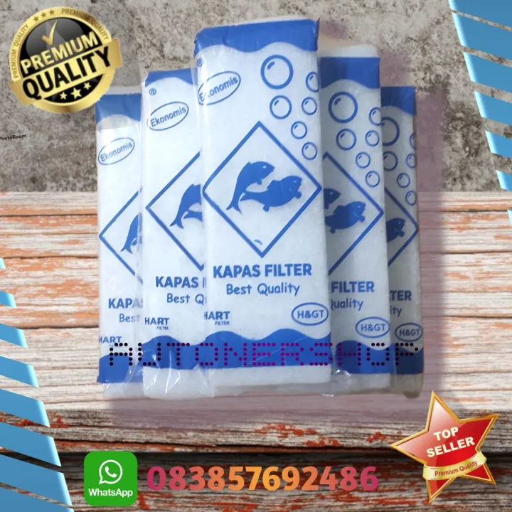 Kapas filter kapas dacron kapas busa aquarium 10cmx25cm | Lazada Indonesia