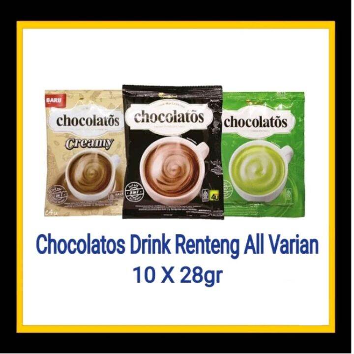 Chocolatos Drink Renceng All Varian Isi 28gr x 10pcs Renteng Sachet ...