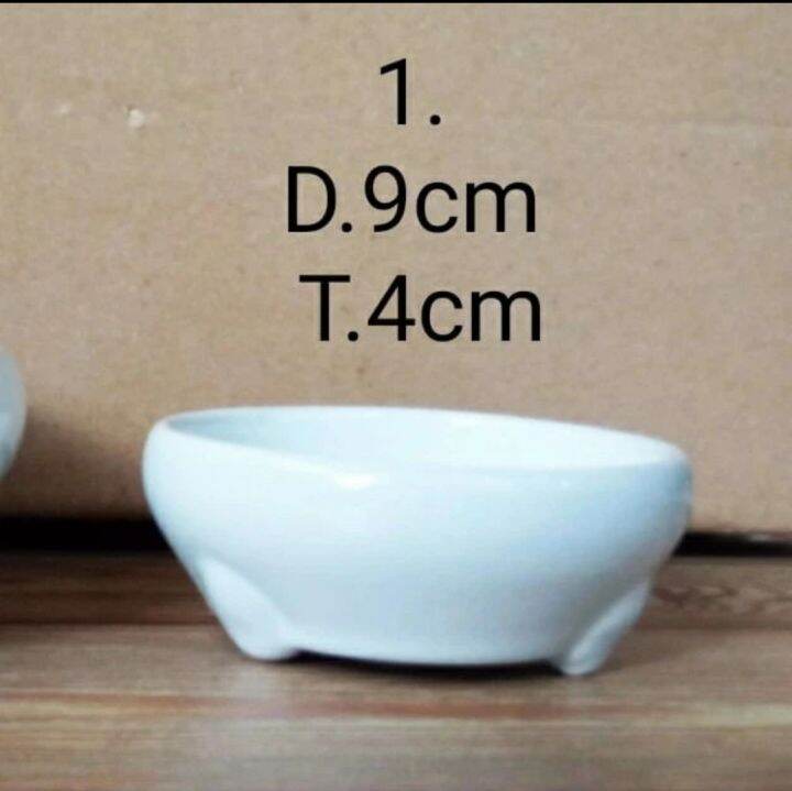 Pot Bulat Berkaki Unik Keramik | Lazada Indonesia