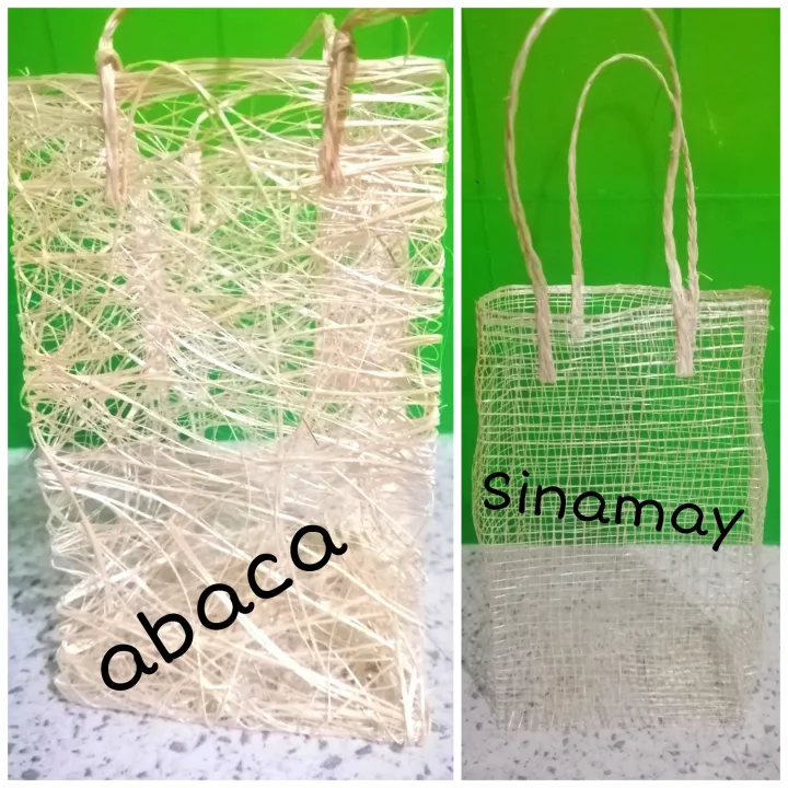 sinamay bag and abaka bag size 5x3x3 | Lazada PH