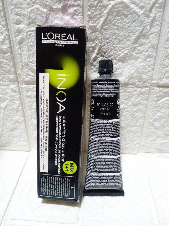 LOREAL INOA (10 1/2,22) / Lightest pale iridescent deep blonde) | Lazada PH