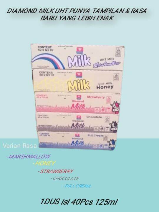 Susu Uht Diamond 125ml Dus / Karton (40 PCS) | Lazada Indonesia