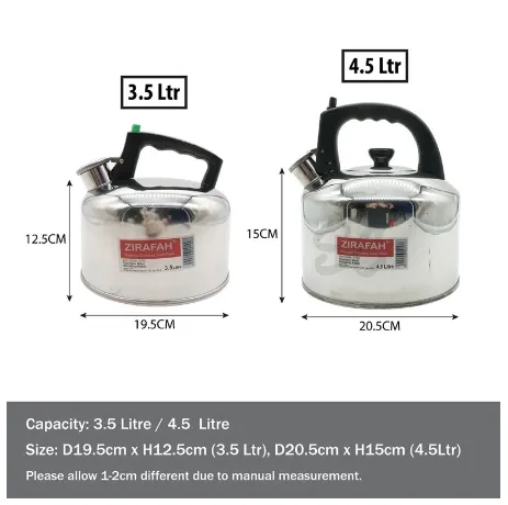 Ready Stock Cerek Air Berbunyi 3.5L Stainless Steel Kettle cerek air ...