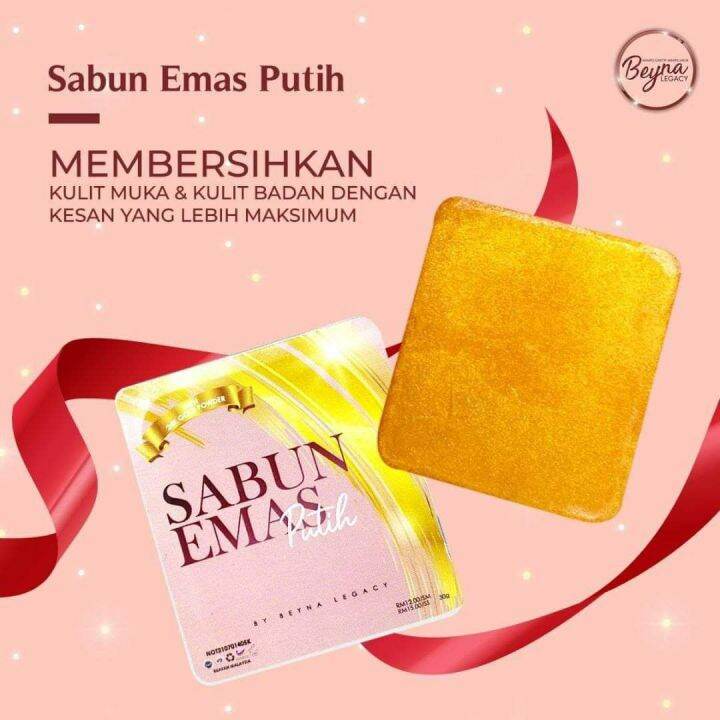 Beyna Legacy Sabun Emas Putih | Lazada