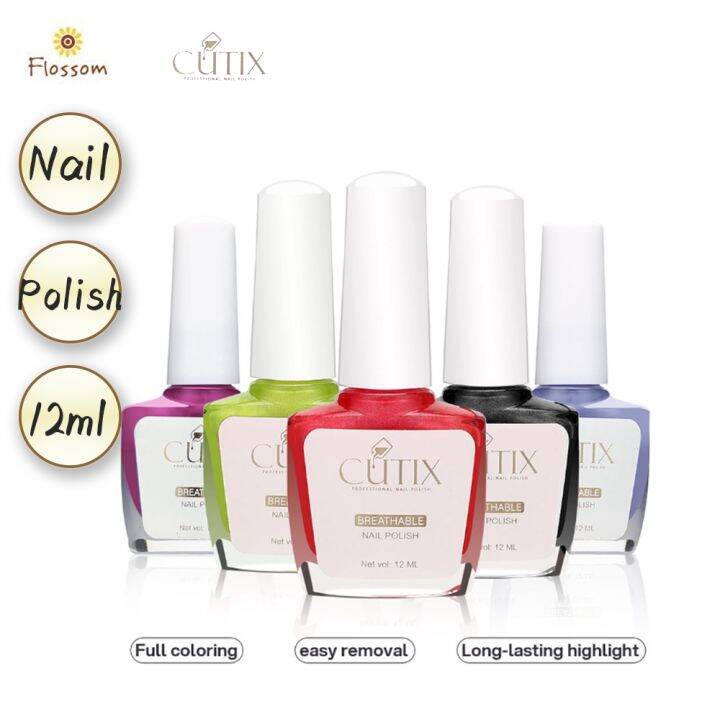 Cutix New Nail Polish Long-Lasting Quick-Drying No Baking Scented Nail ...