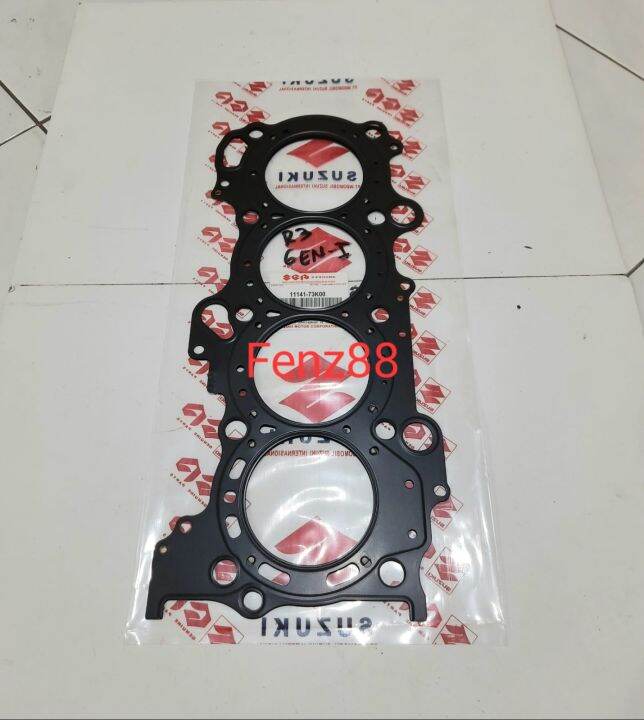 paking only paking deksel cylinder head ERTIGA GEN1 K14B PLAT BESI ...