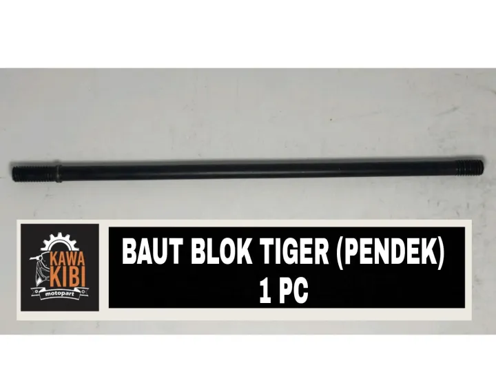 Baut Blok TIGER PENDEK - Baud Mesin Tusuk Sate Silinder Block TIREV ...