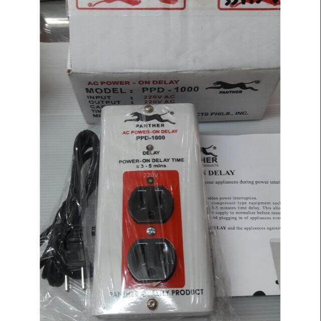 PPD-1000 ORIGINAL PANTHER POWER ON DELAY | Lazada PH