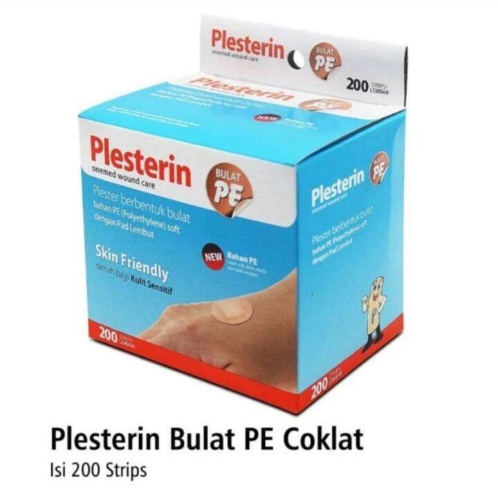 plasterin bulat PE coklat plaster luka plaster infus onemed perBOX ...