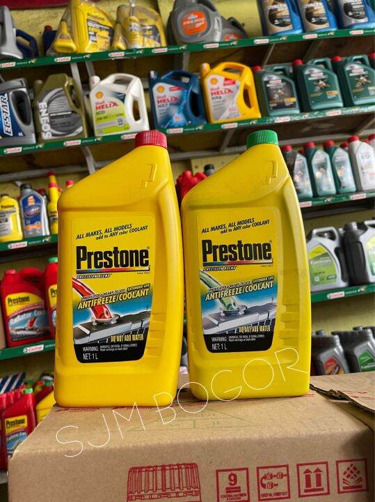 air radiator coolant antifreeze prestone kemasan 1 liter | Lazada Indonesia