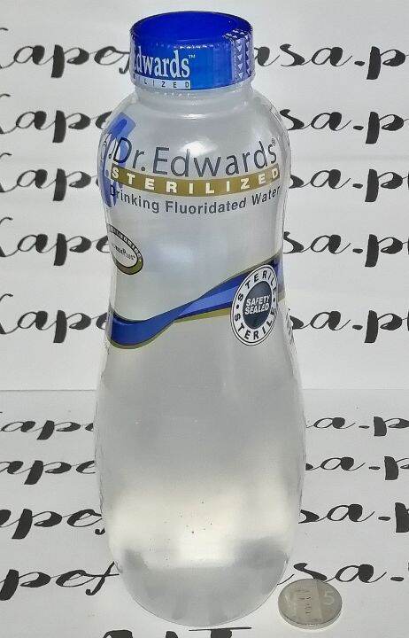 Dr. Edwards Sterilized Drinking Water Flouride Plus 750 ml | Lazada PH