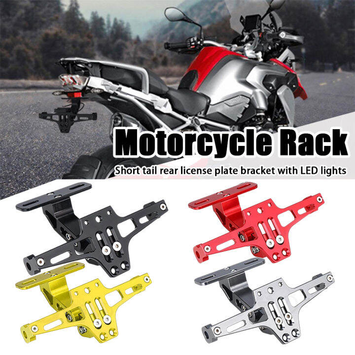 Universal Motorcycle License Plate Bracket Fender Eliminator Kit ...