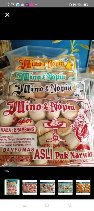 Mino Mini Nopia Narwan Khas Banyumas Purwokerto 300 Gram | Lazada Indonesia