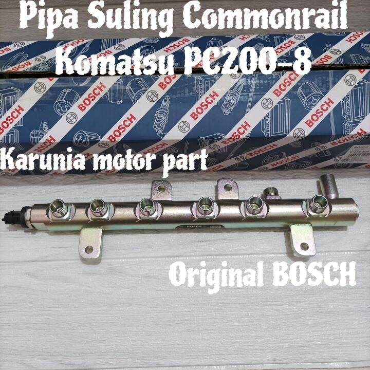 Pipa Commonrail Common Rail Pipa Suling Bosch Komatsu PC200-8 PC 200 8 ...