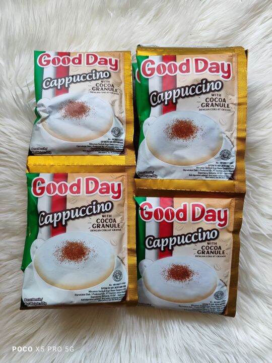 Kopi Good Day Cappucino 1 Renteng 10 sachet | Lazada Indonesia