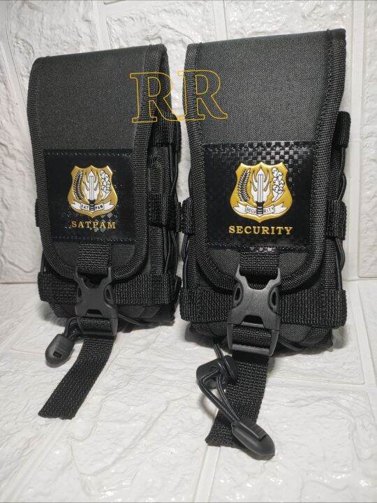 Tas Handphone Pinggang Tactical Logo Satpam Security | Lazada Indonesia