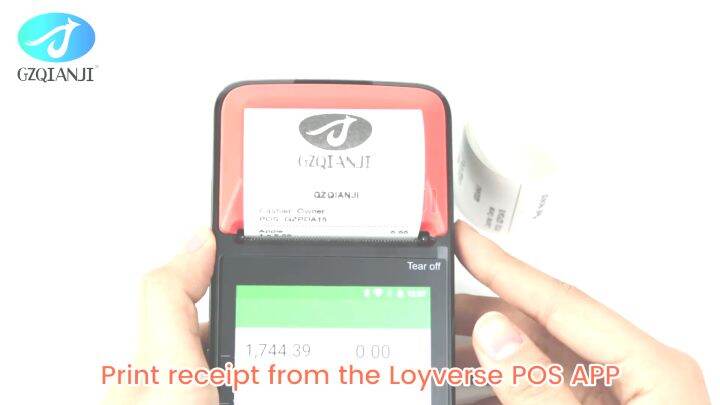 Handheld PDA Terminal Android 8.1 Thermal Receipt Printer 58MM Bill ...