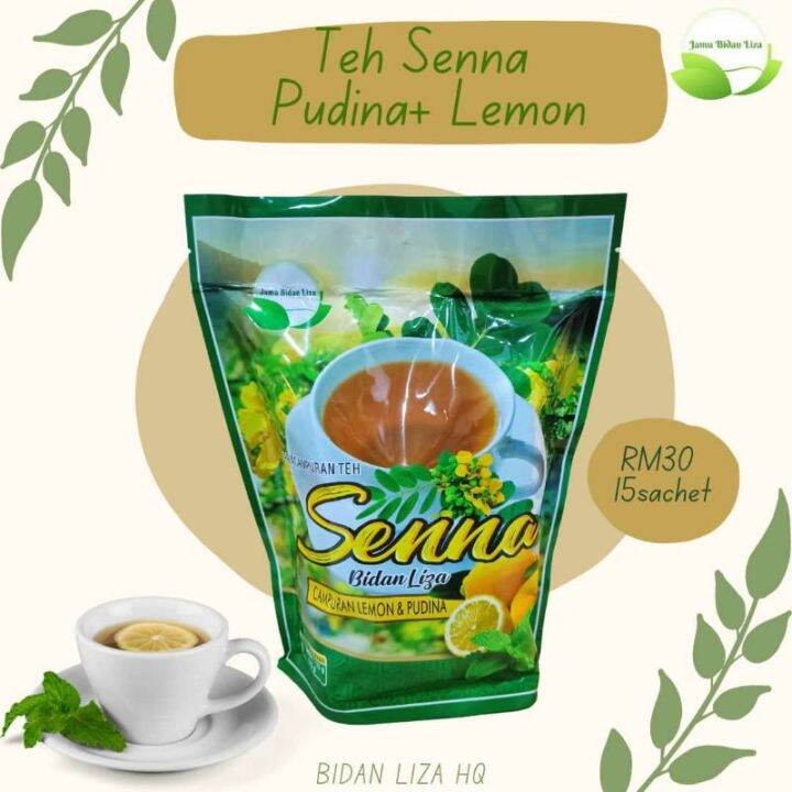 Teh Senna 15 sachet bidan liza lawas kempis | Lazada