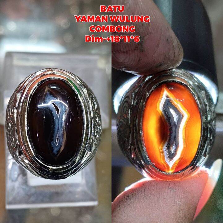 BATU YAMAN WULUNG COMBONG BATU AKIK 07 | Lazada Indonesia