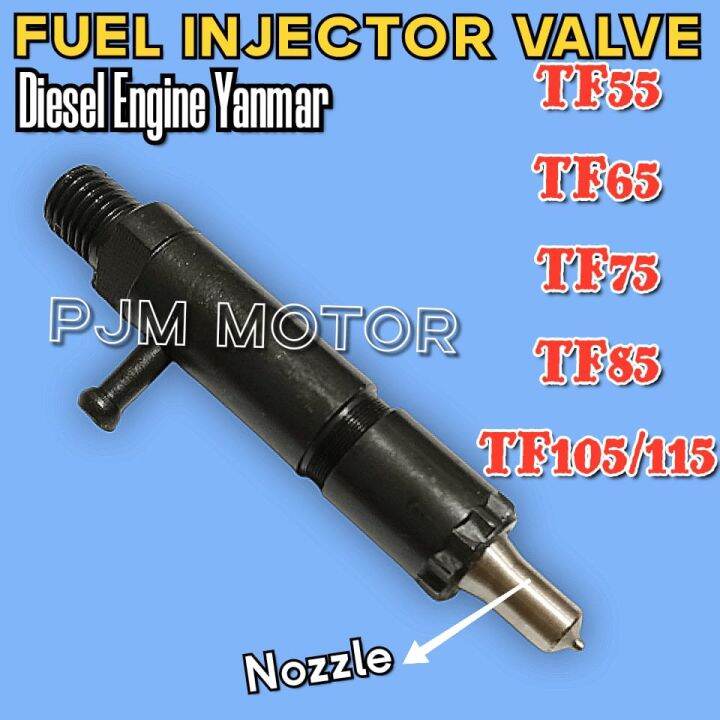 Tf55 injektor rumah nozzle nojel nozel pompa minyak mesin diesel yanmar Tf65 tf75 tf85 tf105 ...