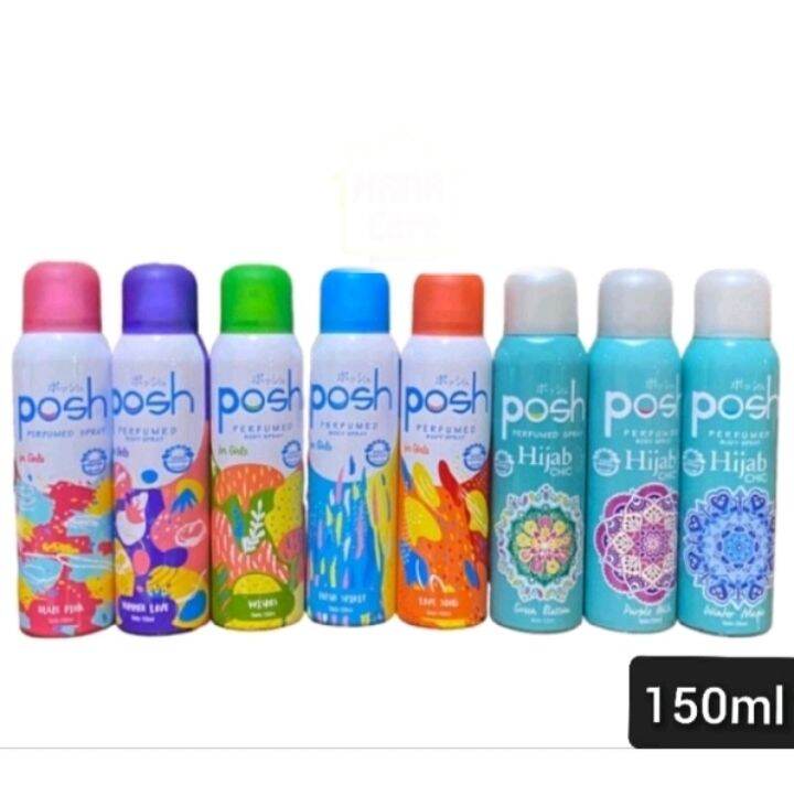 Posh Parfum Body Spray 150ml Girl & Men | Lazada Indonesia