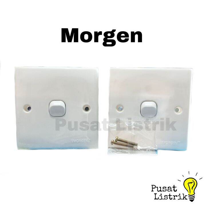 IB Saklar Engkel Morgen MG8881 Single Switch Inbow Morgen | Lazada ...
