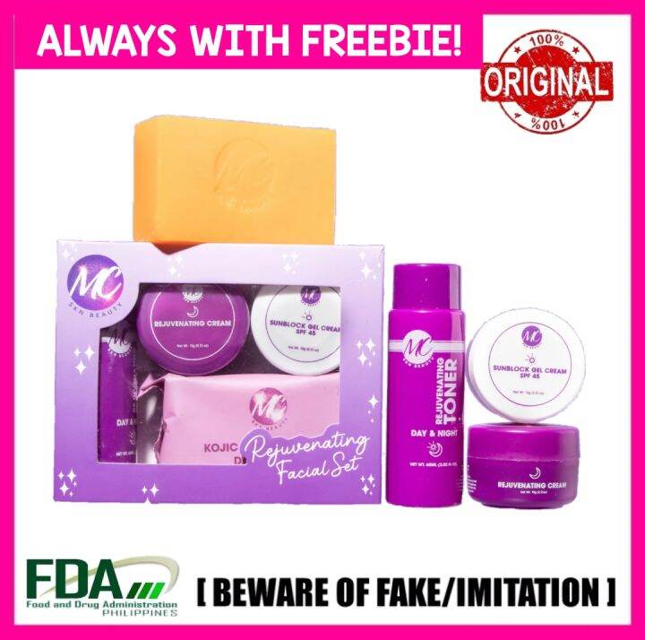 MC REJUVENATING FACIAL SET 100% ORIGINAL | Lazada PH