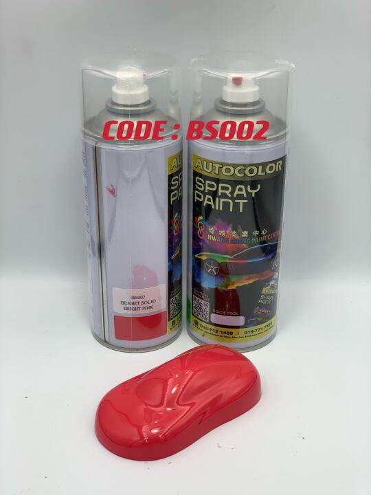 Aerosol 2k paint Bright solid BS002 & undercoat White | Lazada