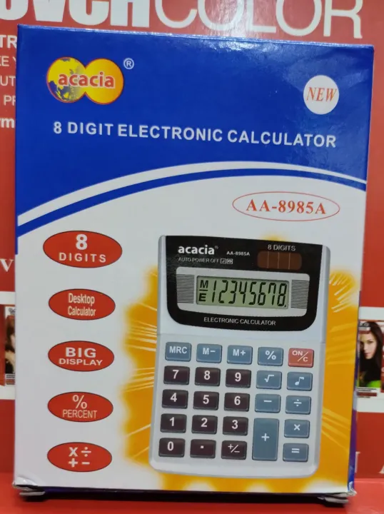 8 digits electronic calculator #AA-8985A | Lazada PH