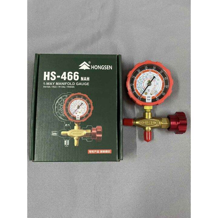 Single Manifold Gauge for R410a/R22/R134a/R404a HS-466 NAH | Lazada PH