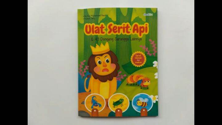 Buku Cerita Anak Ulat Serit Api & 49 Dongeng Serangga Lainnya | Lazada ...