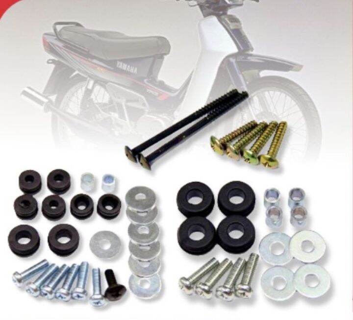 HONDA EX5 LEG SHIELD (OEM) B FRONT COVER PUTIH KEPAK SAYAP KEPOK ...