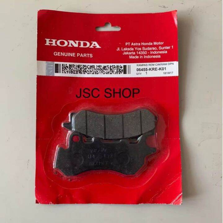 HONDA BRAKE PAD FRONT NON ABS ADV150, PCX160 | Lazada PH