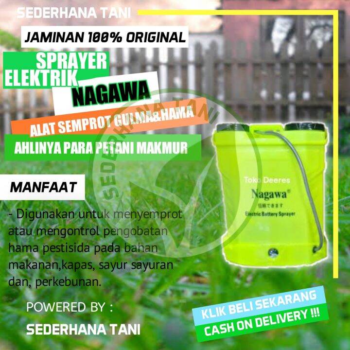 Tangki Sprayer Elektrik Yokohama / NAGAWA18 Liter Alat Semprot Hama ...
