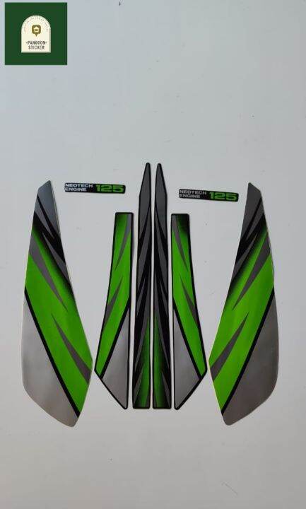 STRIPING MOTOR HONDA GL MAX 1996-1997 WARNA HIJAU TERBAIK | Lazada ...