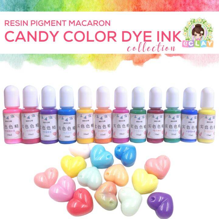 10ml CANDY COLORED RESIN DYE INK | Lazada PH