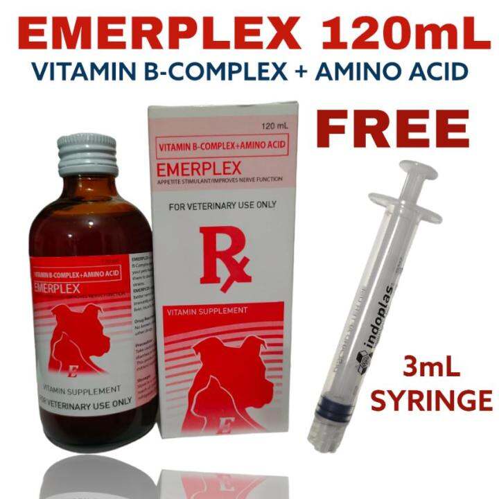 Emerplex Vitamin B-Complex-Amino Acid (120ml) | Lazada PH