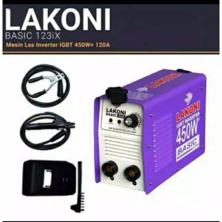 TRAFO LAS LAKONI BASIC 450 WATT 120A | Lazada Indonesia