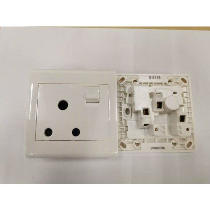SUM 15A SOCKET OUTLET W/Sirim - S-8115 | Lazada