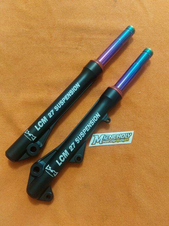 SHOCK DEPAN LCM 27 SUSPENSION ORIGINAL AS RAINBOX HONDA BEAT SCOOPY ...