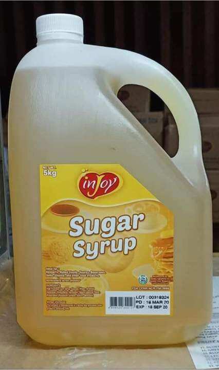 Injoy Sugar syrup 5kg | Lazada PH