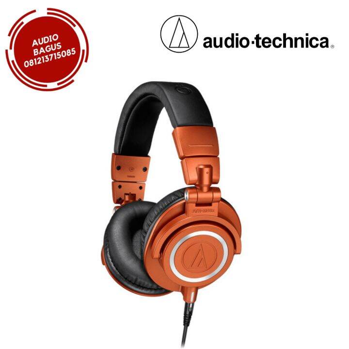 AUDIO TECHNICA ATHM50XMO / Headphone ATHM 50X MO / Headset ATH M50X MO ...