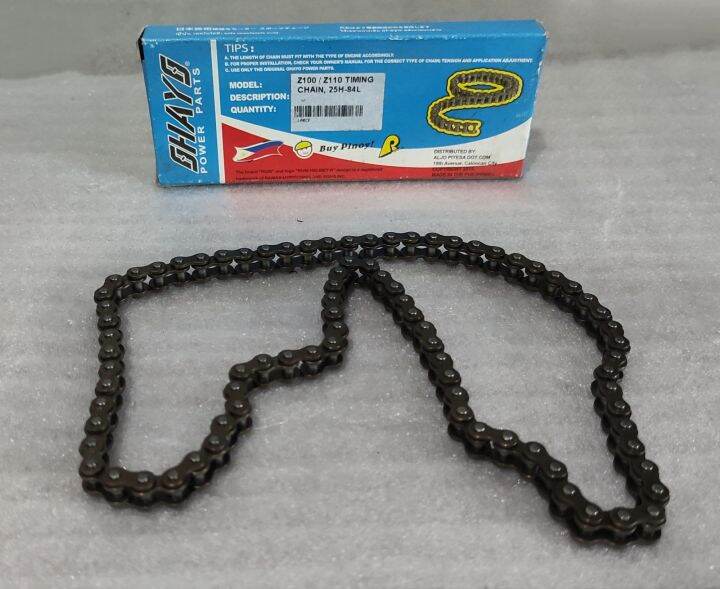 Rusi Timing Chain 25H-84L for MP 100/110/125 | Lazada PH