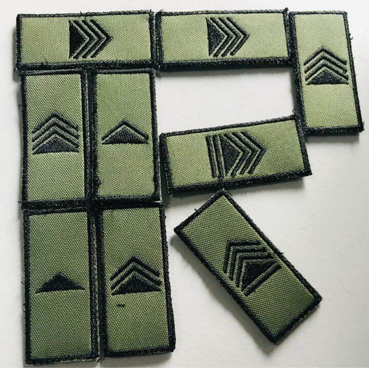 EMBROIDED PHIL. ARMY RANKS | Lazada PH